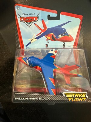 Disney Pixar Cars Take Flight Series - Falcon Hawk Black with bandage ...