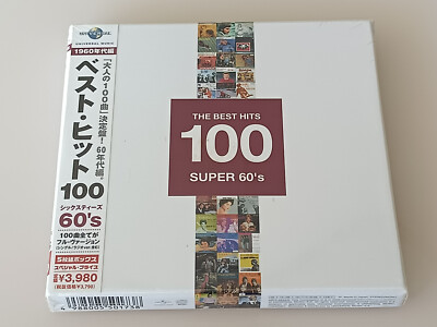 The Best Hits Super 60's 100 by Various Artists (5CD, Jan-2008) Japan ...