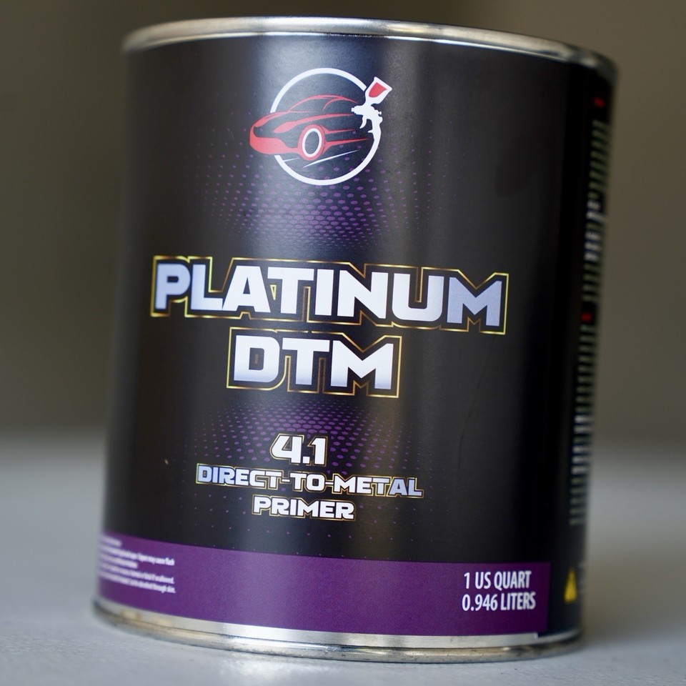 Platinum 4:1 DTM Primer Filler 2K High Build Urethane QUART Kit w ...