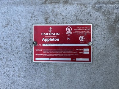 Appleton Hazardous Location / Explosion Proof Outlet Box AJBEW161606 16 ...