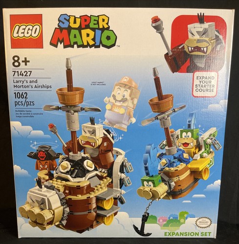 LEGO Super Mario: Larry's and Morton's Airships Expansion Set (71427 ...