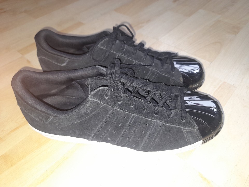 Wunderschöne Sneaker von Adidas, Superstar, Gr. 40, Schwarz, Wildleder ...
