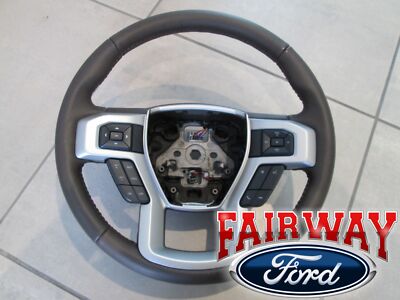 17 thru 20 F-150 OEM Genuine Ford Leather Steering Wheel King Ranch ...