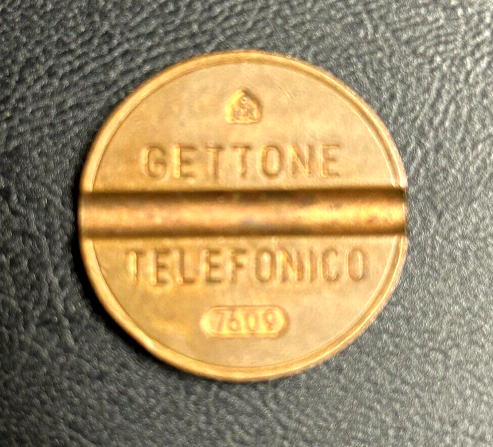 Gettone Telefonico Italy Telephone Token Coin 7609 | eBay