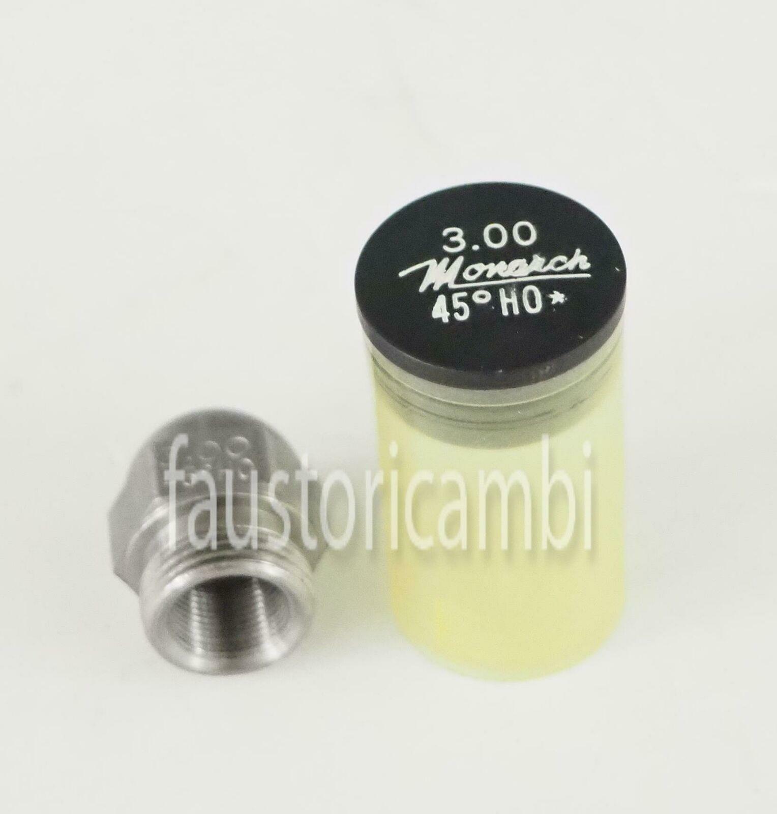 MONARCH NOZZLE INJECTOR BURNER OIL 45 ° SERIES HO ALL MEASUREMENTS | eBay