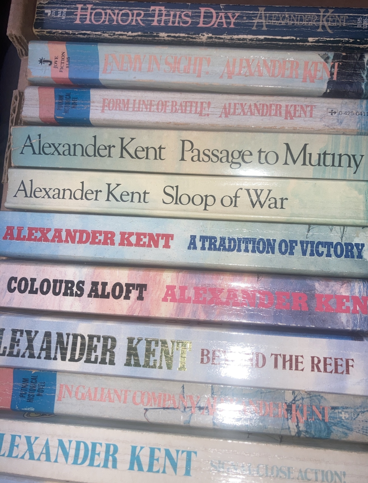 Alexander Kent Bolitho Series Lot of 17 Titles Trade Paperback Books | eBay
