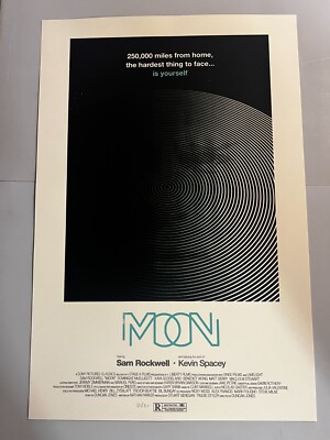 Moon Print Mondo Olly Moss OOP Great Condition Numbered 16x24 | eBay