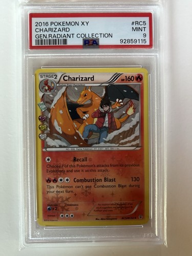 2016 Charizard RC5/RC32 PSA 9 Generations Radiant Collection XY Pokemon ...
