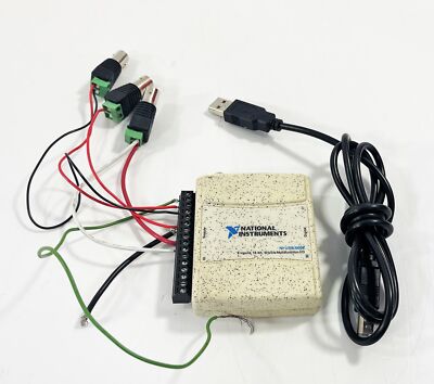 National Instruments NI USB-6008 Data Acquisition Card Multifunction I ...