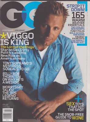 GQ Magazine - April 2004 - Viggo Mortensen - Billy Bob Thronton ...