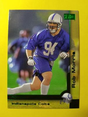 ROB MORRIS - RC ROOKIE #249 INDY COLTS - BRIGHAM YOUNG - 2000 SKYBOX ...