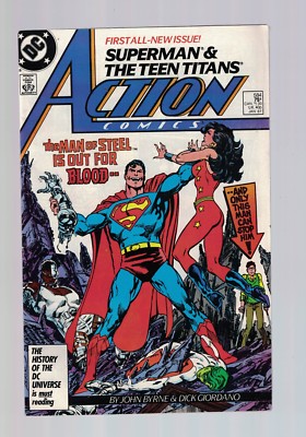 DC Comics Action comics no 584 JAn 1987 75c USA | eBay UK