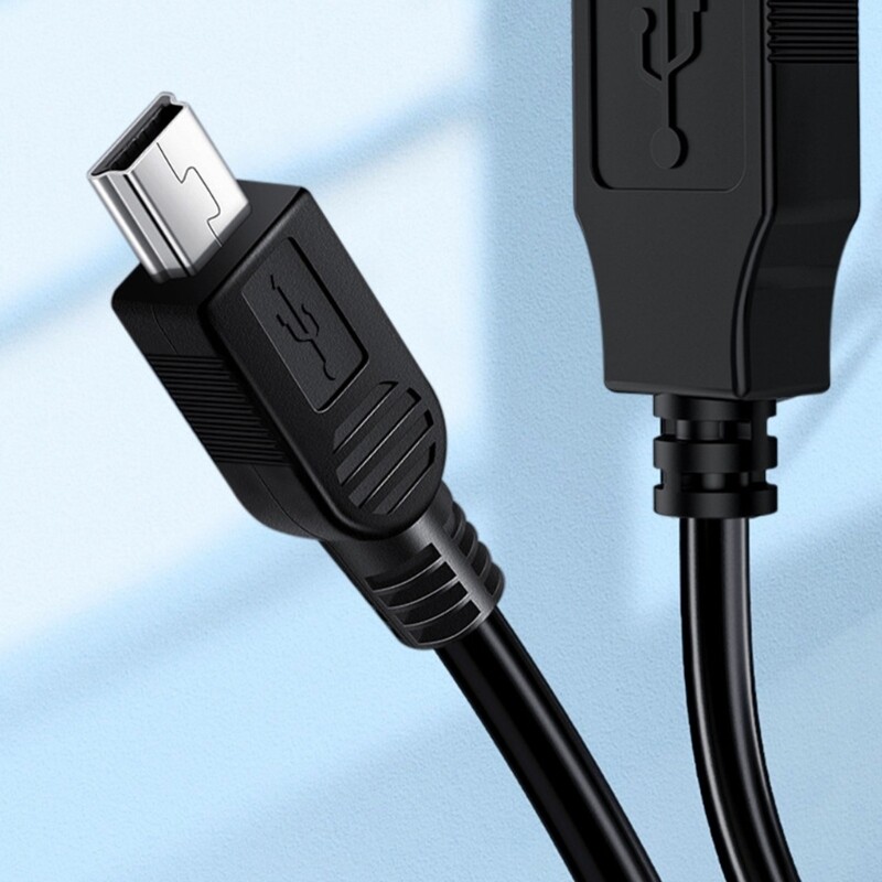 Trapezoid T Shape Mini USB Cable USB Cord for Efficient Charging and ...