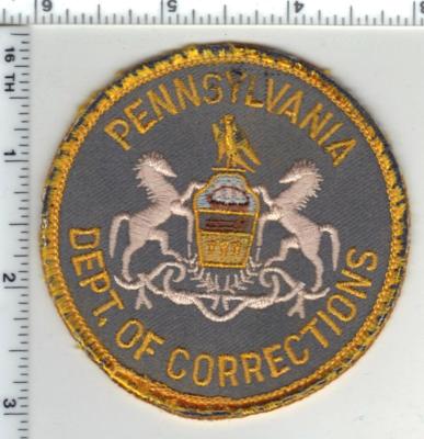 Department of Corrections (Pennsylvania) 1st Issue Uniform Take-Off ...