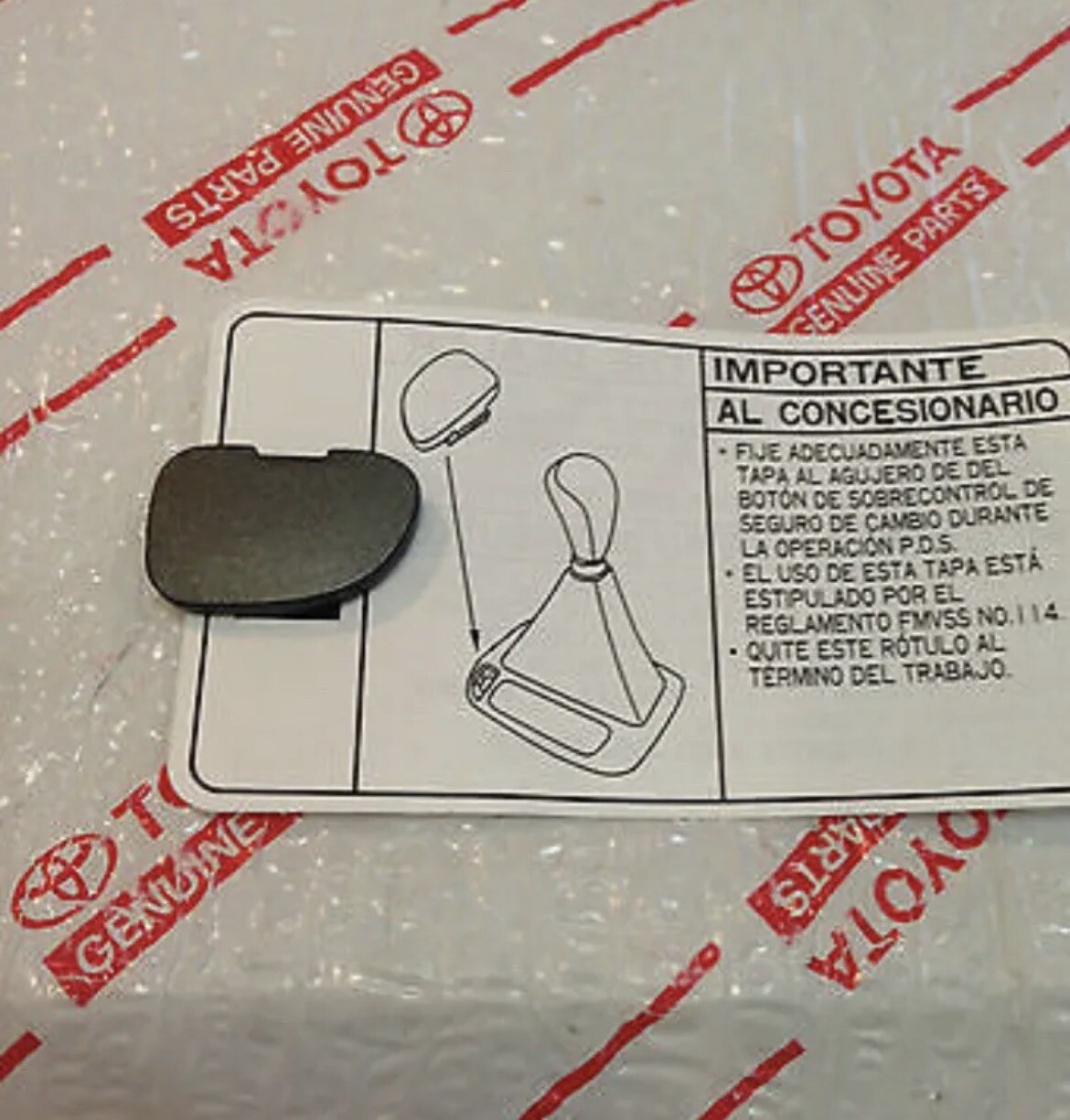 Lexus GX470 OEM Gear Shifter Cap Cover Trim Black Shift Lever Knob Area ...