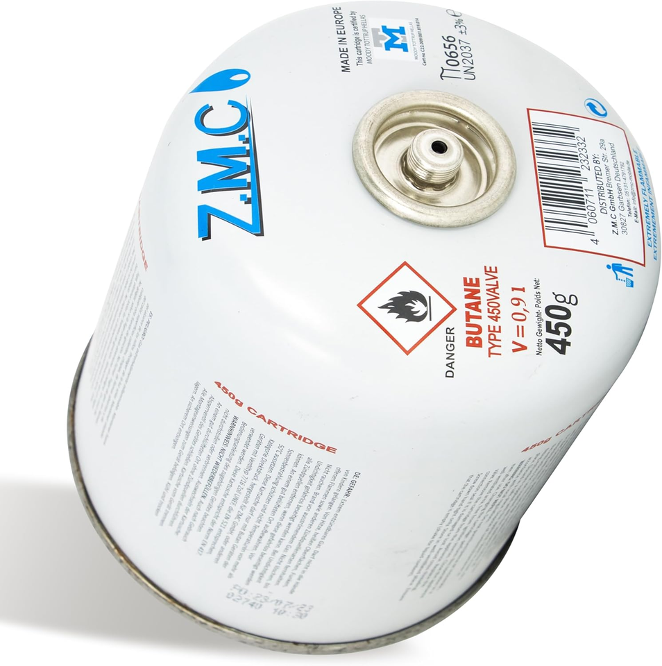 5 Cartucce Di Gas Da 450G, Gas Propano/Butano 900Ml, Cartuccia Di Gas ...