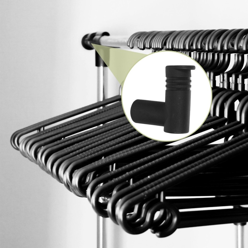 10pcs Plastic Clothes Rack Connector Joints Right Angle Drying Rack ...