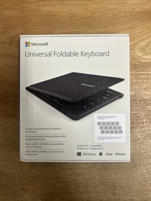 Microsoft Universal Foldable Keyboard Model 1695 NIB | eBay