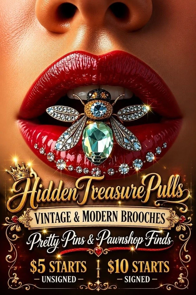 THE BROOCH VAULT - READ ITEM DESCRIPTIONS | eBay Live UK