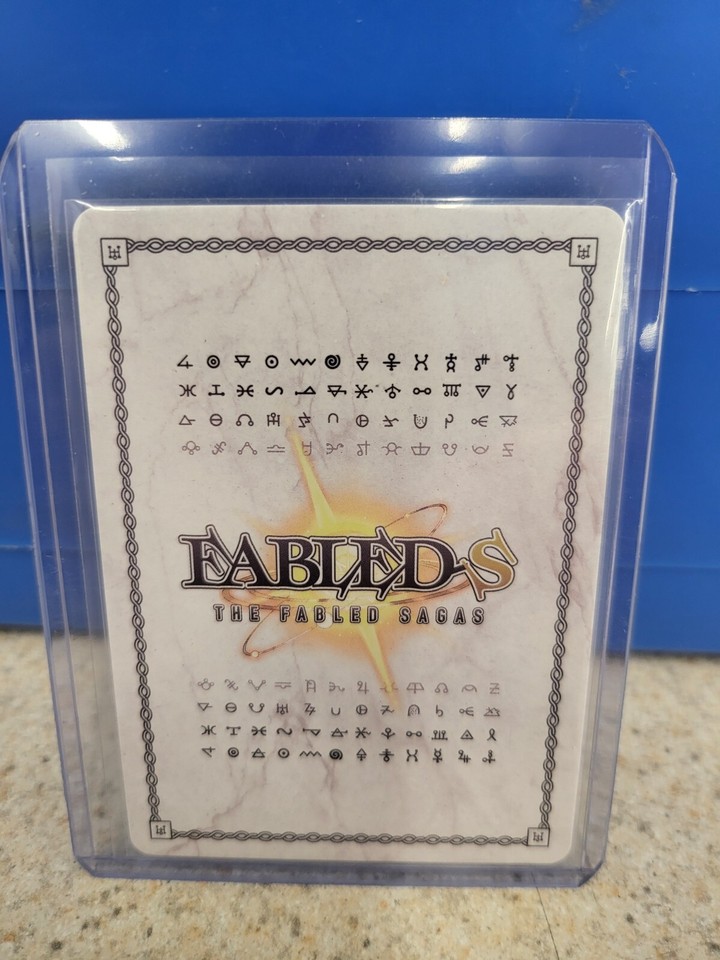 Fabled sagas tcg. Gold Script. Seylee, Herald Of The Land | eBay