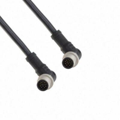 M12 A CODE DOUBLE ENDED CABLE 12 | eBay UK