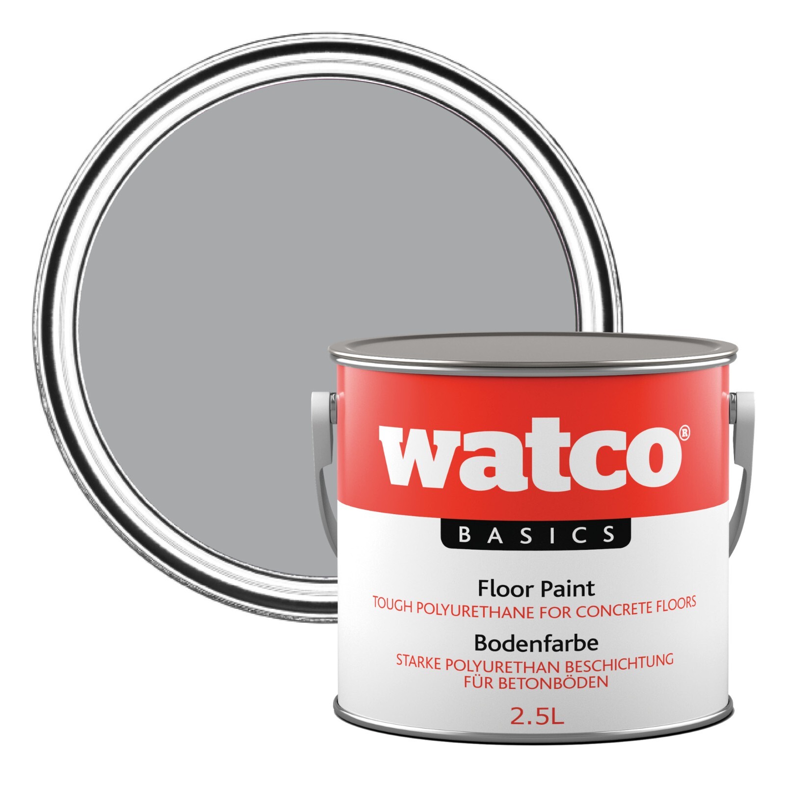 Watco Mid Grey Floor Paint 2.5L | eBay UK