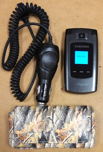 Samsung Sync SGH-A707 - Gray ( Cingular / AT&T ) Very Rare Flip Phone ...