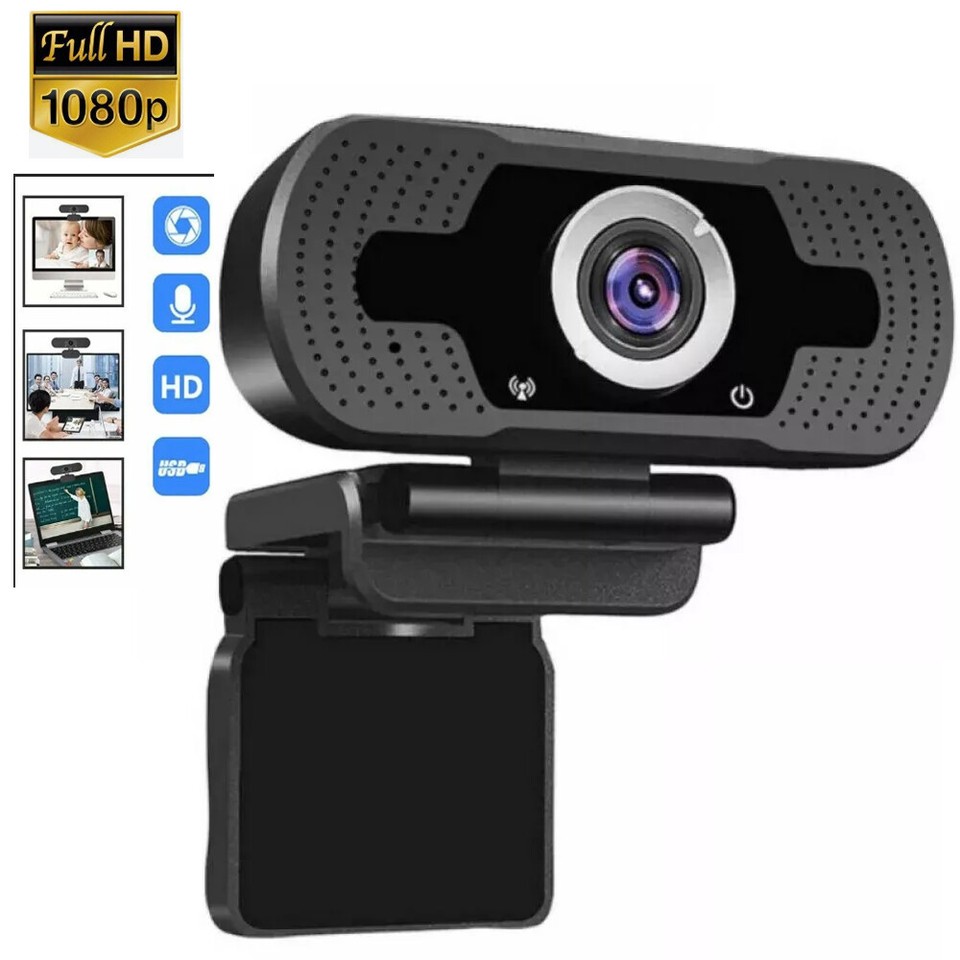 HD 1080P Webcam Auto Focusing Web Camera Full HD Cam Microphone For PC ...