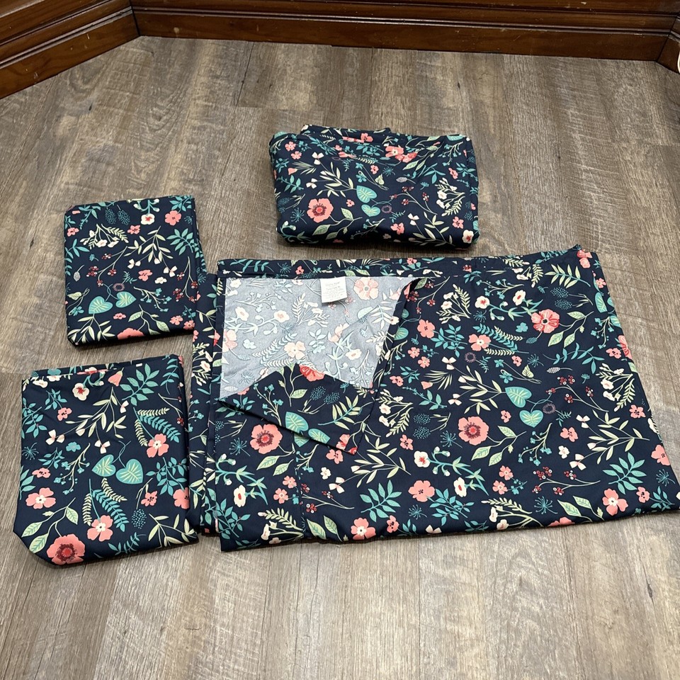 TWIN/ TWIN XL- South Point Bedding 2 Flat Sheets Microfiber 4-Piece ...
