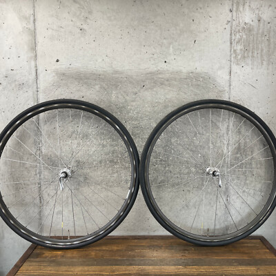 Vintage Shimano 600 Wheel Set UNIGLIDE 700c Tri Color HB-6400 Matrix ...