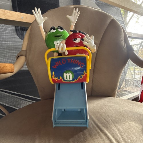 M&M's "Wild Thing" Roller Coaster Candy Dispenser Limited Edition M&M ...