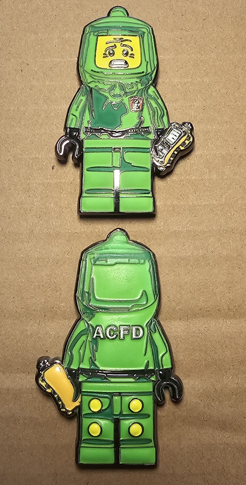 Lego Haz Mat Challenge Coin | eBay