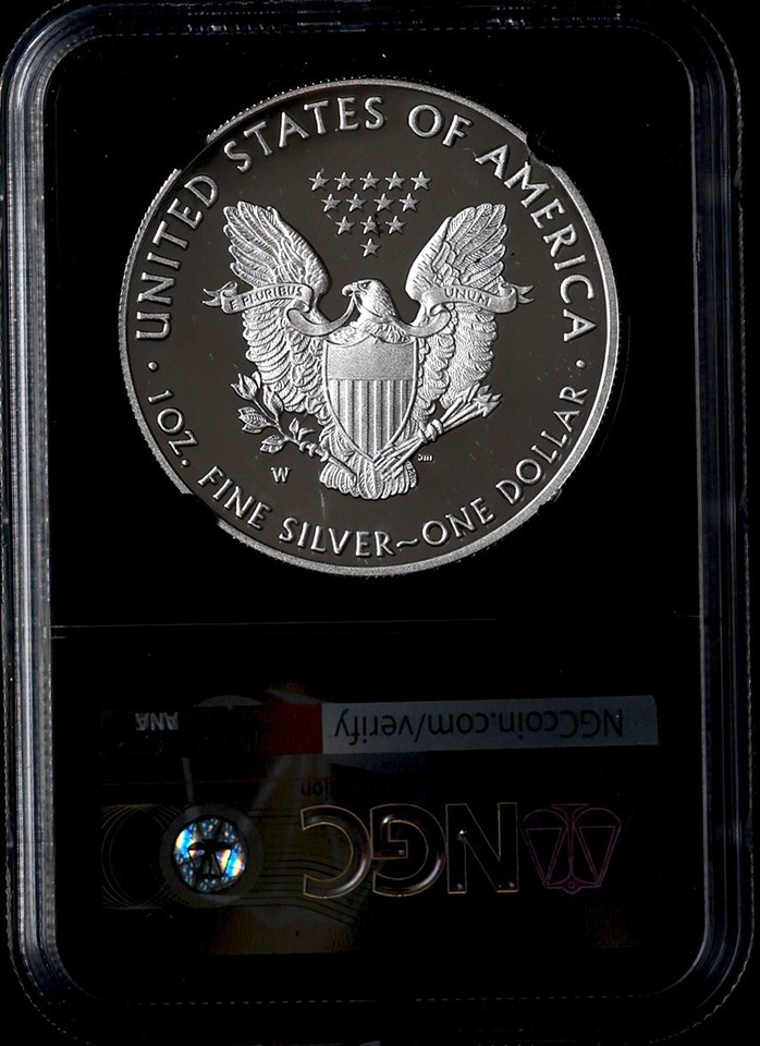 2021 W Eagle S$1 Heraldic Eagle T-1 Adv Rel PF 70 ULTRA CAMEO Cabral ...