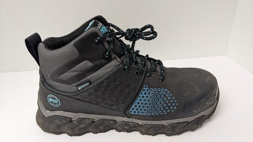 Timberland PRO Ridgework Composite Toe Work Boots, Black, Women's 8.5 M ...