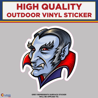 Dracula Vampire, High Quality Vinyl Sticker Decals | eBay