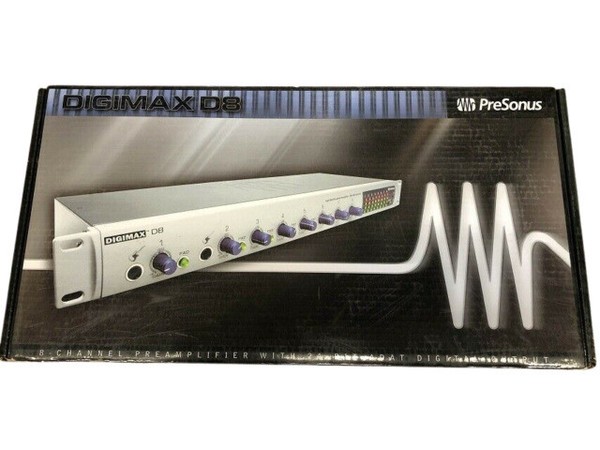 PreSonus DigiMax D8 8 Channel 230V Preamplifier for sale online | eBay
