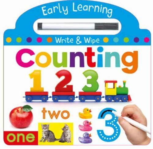 Early Learning Counting 123 Write & Wipe Activity Kids Books ...