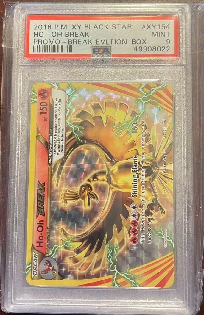 Ho-oh Break XY154 Psa 9 Hidden Fates Promo | eBay