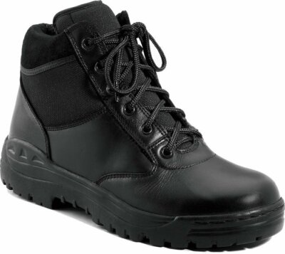 Black Forced Entry Boots Leather Tactical Public Safety Comfort Low ...