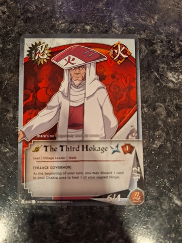 The Third Hokage 013 Unlimited Edition Naruto CCG NICE! | eBay