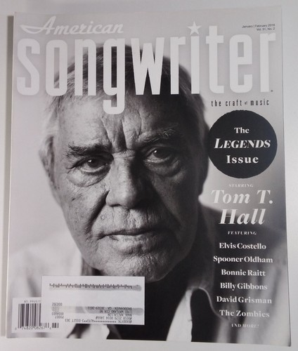 American Songwriter Magazine 2016 Rare Music Ads Hall Costello Raitt ...