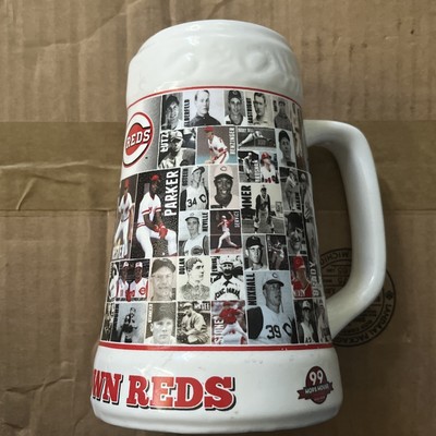 Cincinnati Reds Hometown Reds Hops House 99 Beer Stein/Mug 6 3/4" Tall ...