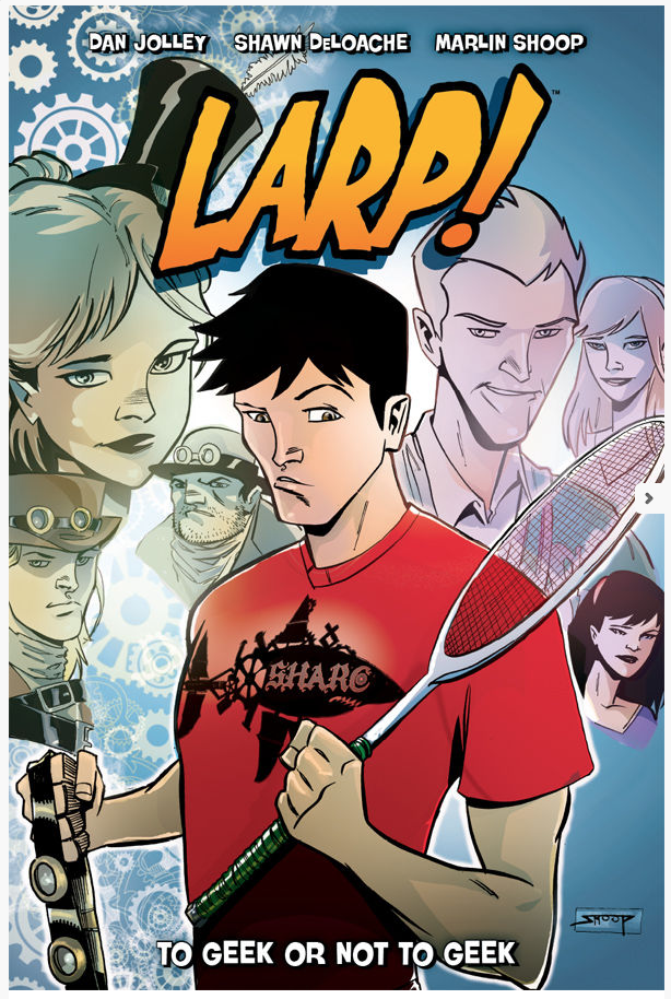 Marlin Shoop Original Art Dark Horse Comics LARP! Last Star Wars ...