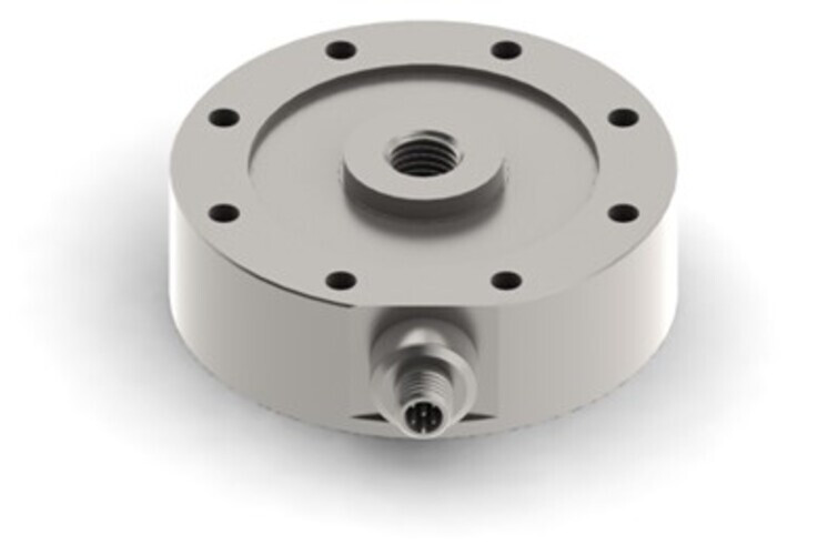 Compact Low-Profile Load Cell 25kN Capacity IP69 Stainless Steel Load ...