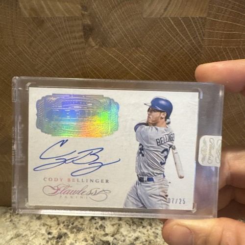 2017 Panini Flawless Cody Bellinger Dodgers Debut Signatures Auto /25 ...