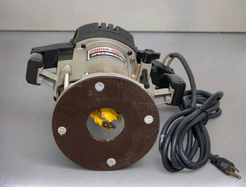 Porter Cable Speedmatic 7539 3-1/4HP Variable speed Production Plunge ...
