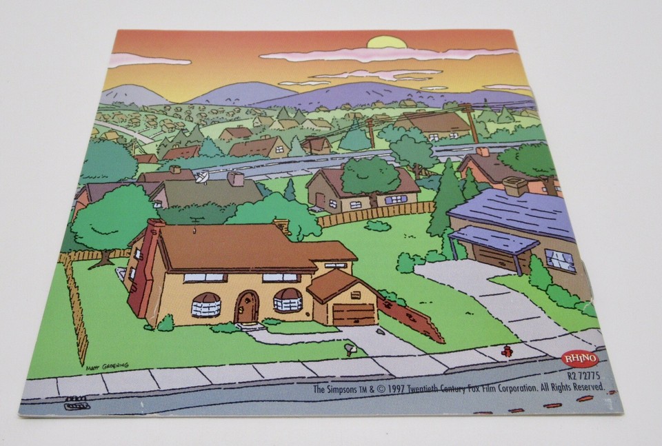 The Simpsons Songs In The Key Of Springfield 1997 Rhino Compact Disc NO ...