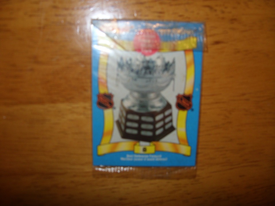 1992 Kellogg's Rice Krispies NHL Trophy Sealed Selke Stanley cup ...