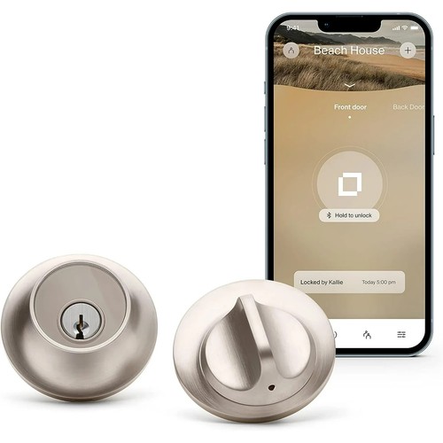 Level Lock Smart Lock Keyless Entry Bluetooth Ring & Apple HomeKit ...