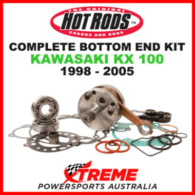 Hot Rods Kawasaki KX100 KX 100 1998-2005 Complete Bottom End Kit ...